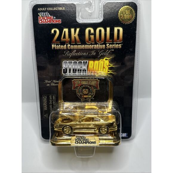 Racing Champions | Toys | 999 Nascar Stock Rods Racing Champions 24k ...